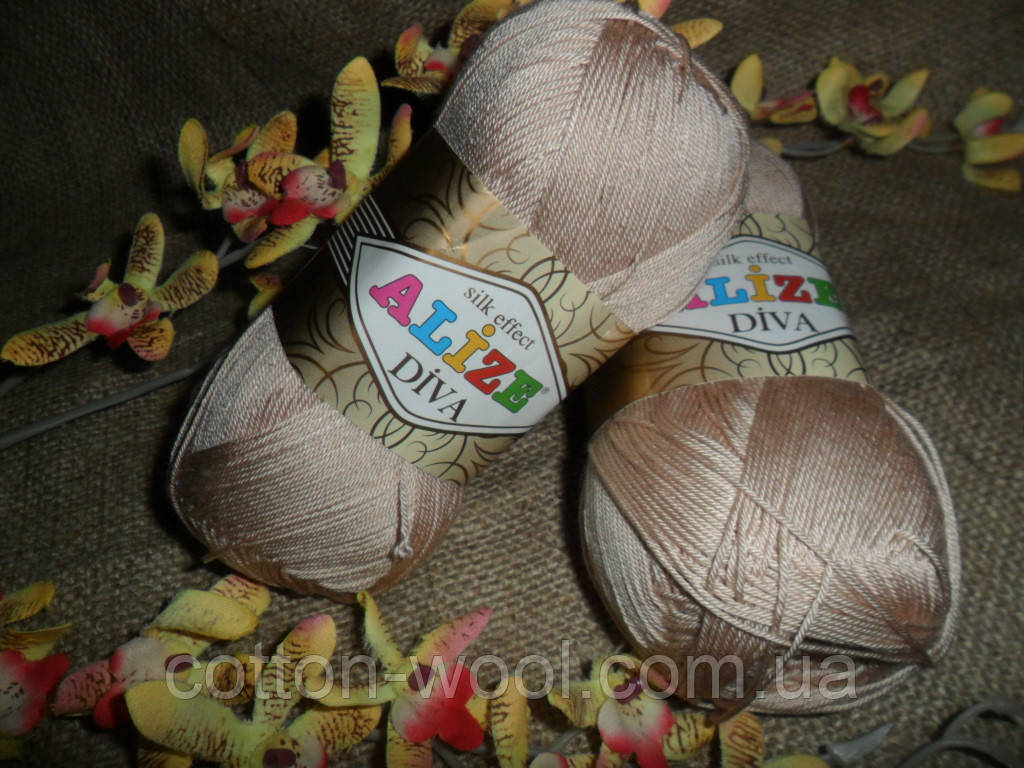 Alize Diva (Алізе Діва) 100% мікрофібра 382: продажа, цена в Хмельницком. Пряжа от "cotton-wool ...