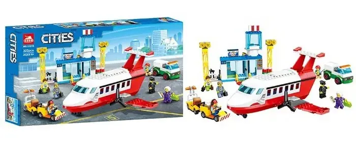 Купити Конструктор 11615 Конструктор "Аеропорт", 322 деталі, в коробці ...