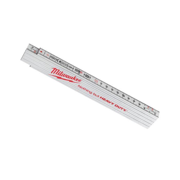 Композитный складной метр Milwaukee 2 м (1шт) (4932459301), цена 590 ...