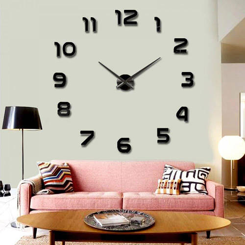 Купити Настінний 3d годинник Diy Clock з арабськими цифрами ціна 273 70 ₴ Prom Ua Id