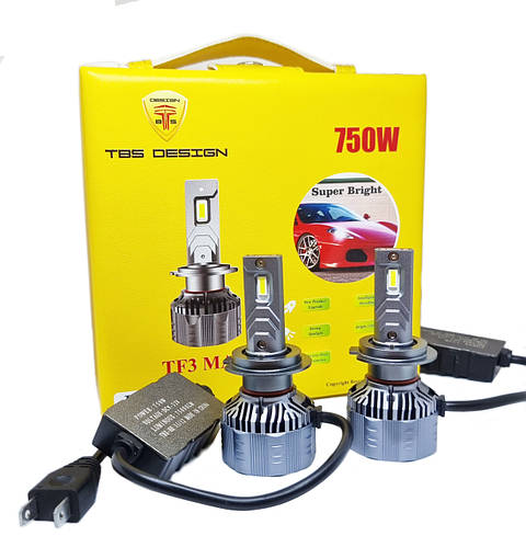 Автомобильные светодиодные лампы с цоколем H7 TF3 MAX 3570 9-32V CANBUS радиатор вентилятор ...