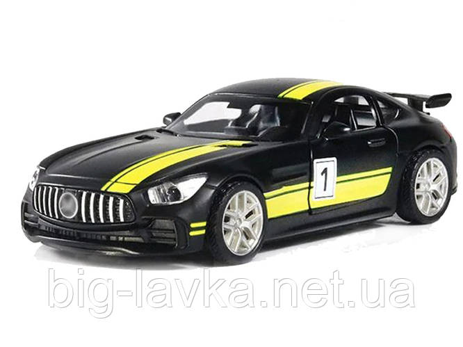 Купити AMG Машинка AMG GT R гоночна іграшкова 1:32 Чорний, ціна 432.80 ...