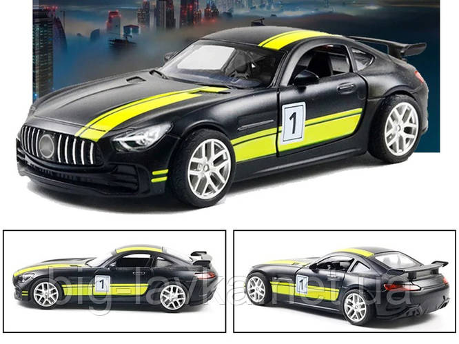 Купити AMG Машинка AMG GT R гоночна іграшкова 1:32 Чорний, ціна 432.80 ...
