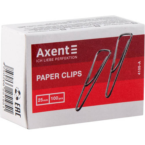 Скріпки трикутні Axent 25 мм 100 шт. із загином (ID#1194990434), цена: 17.10 ₴, купить на Prom.ua