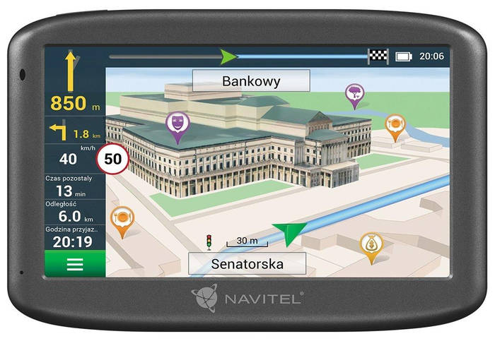Купити GPS-навігатор NAVITEL E505 Magnetic, ціна 3250 ₴ - Prom.ua (ID ...