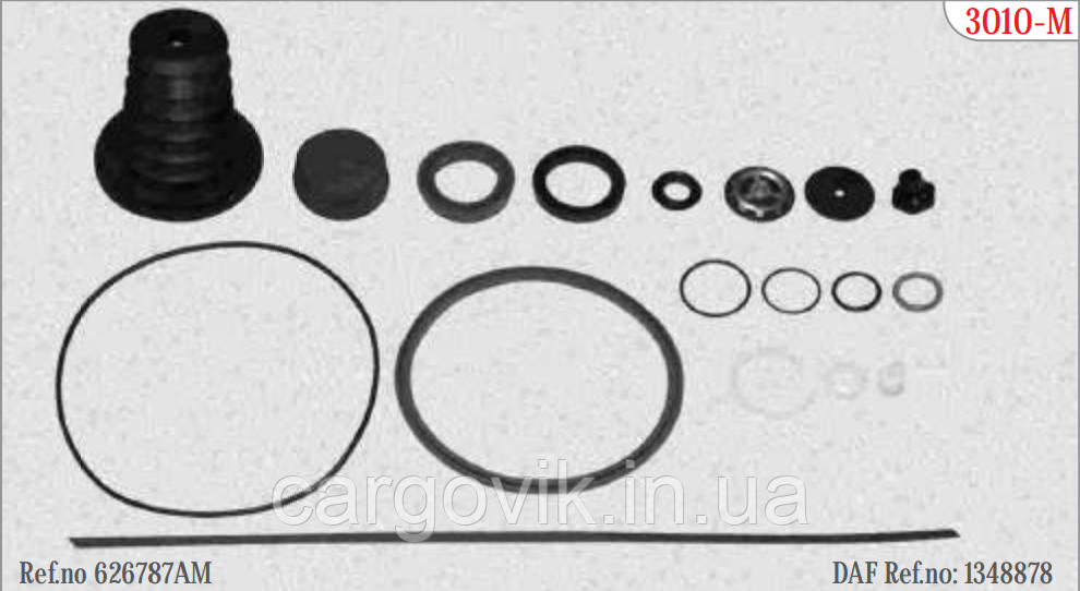 Купить Ремкомплект ПГУ DAF 626787AM, 628275AM, 628446AM, 628447AM ...