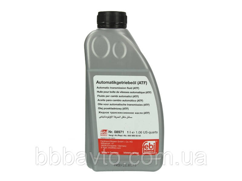 Жидкость ATF D-II для АКПП и ГУР Красная DEXRON II D (Пр-во Febi ...