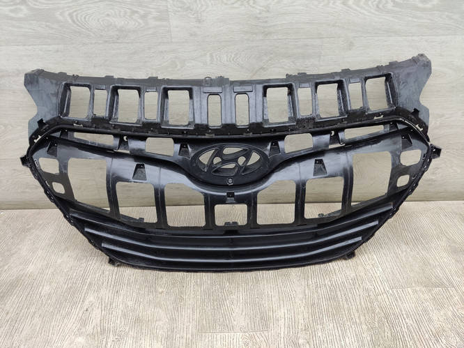 Каркас Решетка радиатора переднего бампера Hyundai i30 GD (2011-2015 ...