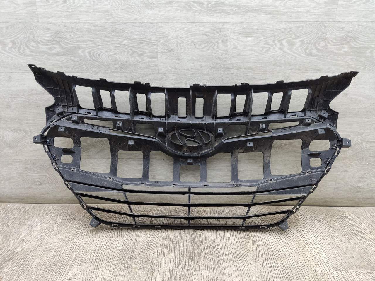 Каркас Решетка радиатора переднего бампера Hyundai i30 GD (2011-2015 ...