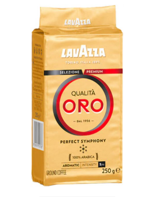 Купить Кофе молотый натуральный Lavazza Qualita Oro Лавацца Квелити Оро ...