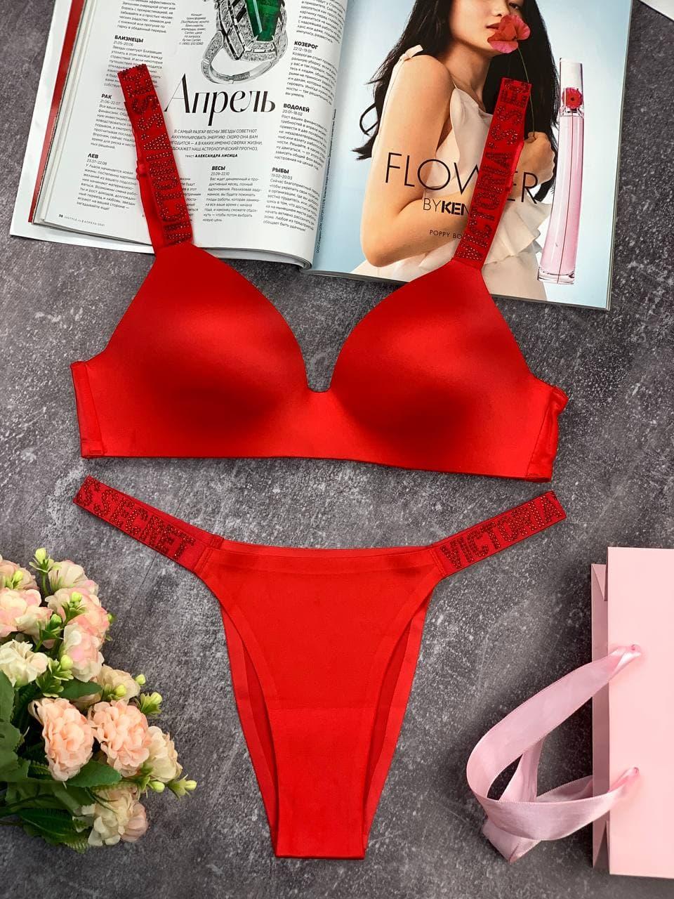 Бесшовный Женский Комплект Нижнего Белья Victoria`s Secret Виктория ...