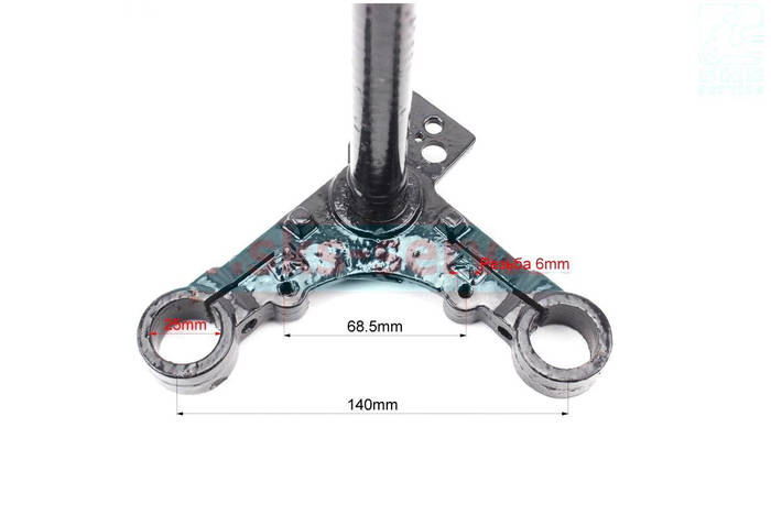 Купити Траверс керма (під амортизатор 25мм) (318279), ціна 502 ₴ - Prom ...