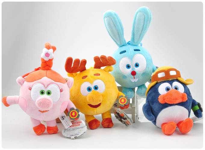 Купить Мягкая игрушка Брелок Нюша Смешарики 18 см, цена 195 ₴ — Prom.ua ...