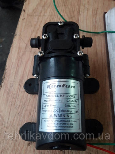 Насос для аккумуляторного опрыскивателя 12 вольт 2203 (ID#1411649866 ...