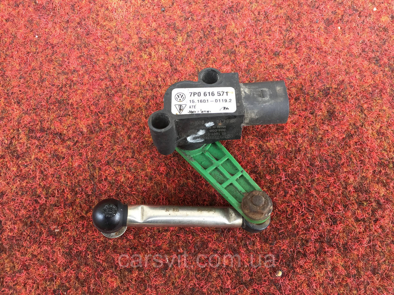 Датчик положения кузова задний Volkswagen Touareg NF 7P0616571: продажа ...