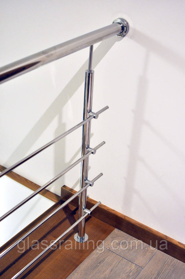 Ограждение лестницы из нержавеющей стали. Новости компании «GlassRailing»
