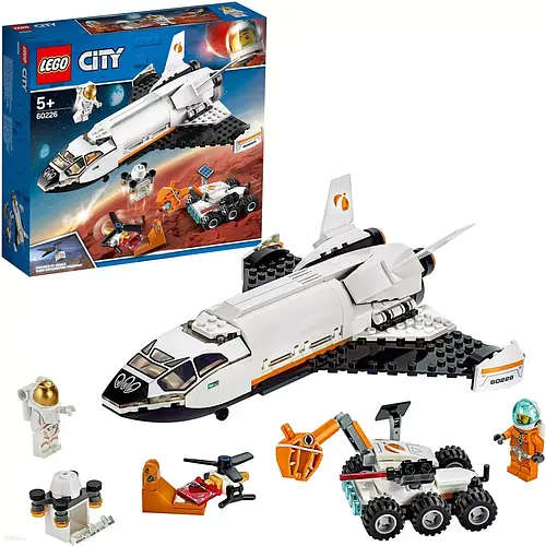 Блоковий конструктор LEGO City Шатл для дослідження Марса (60226) (ID ...