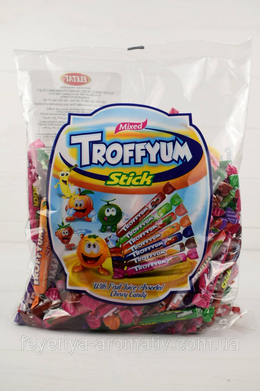 Жевательные конфеты Mixed Troffyum Stick 1кг (Турция): продажа, цена в ...
