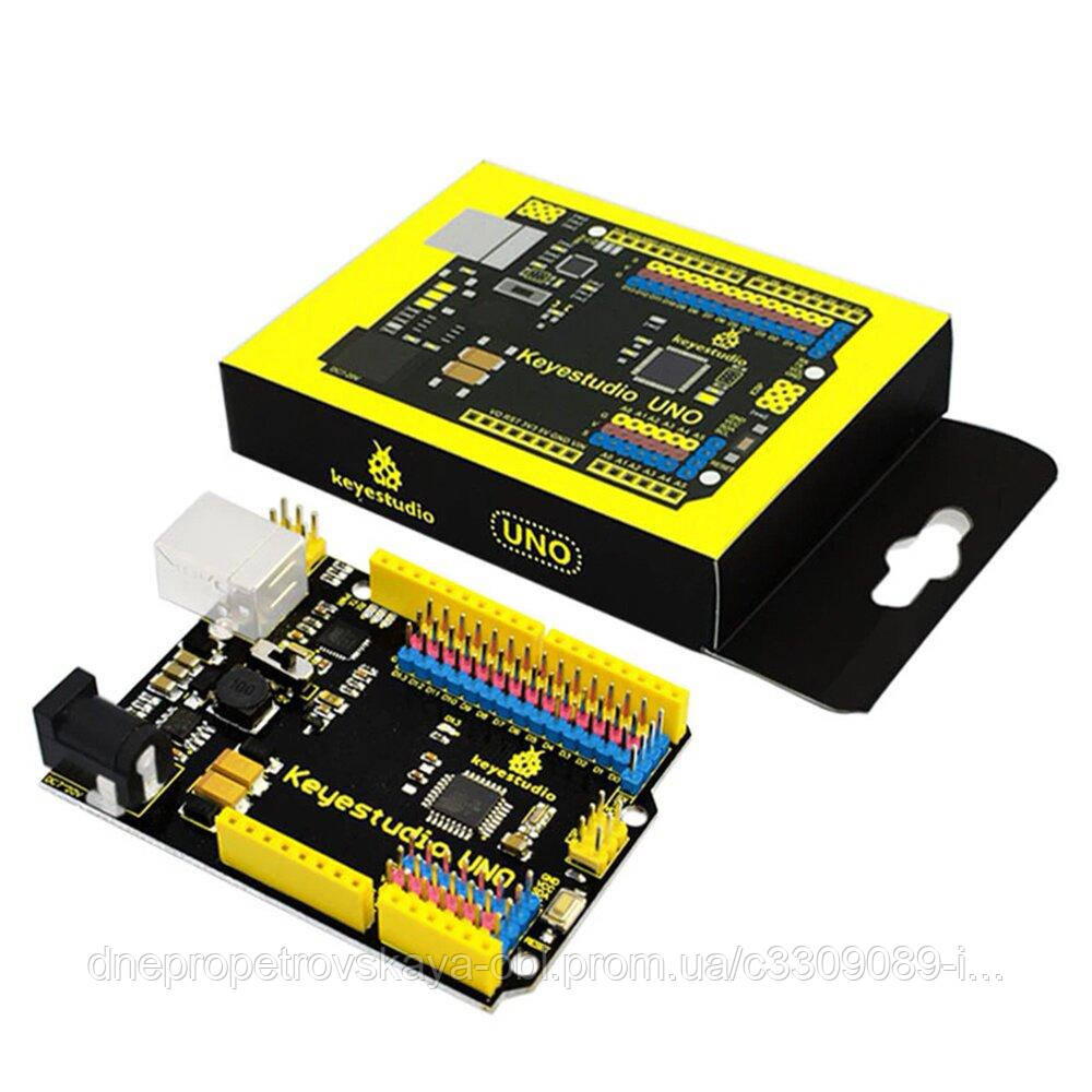 Keyestudio Arduino UNO R3 16U2/SMD, цена 410 грн — Prom.ua (ID#1385253034)