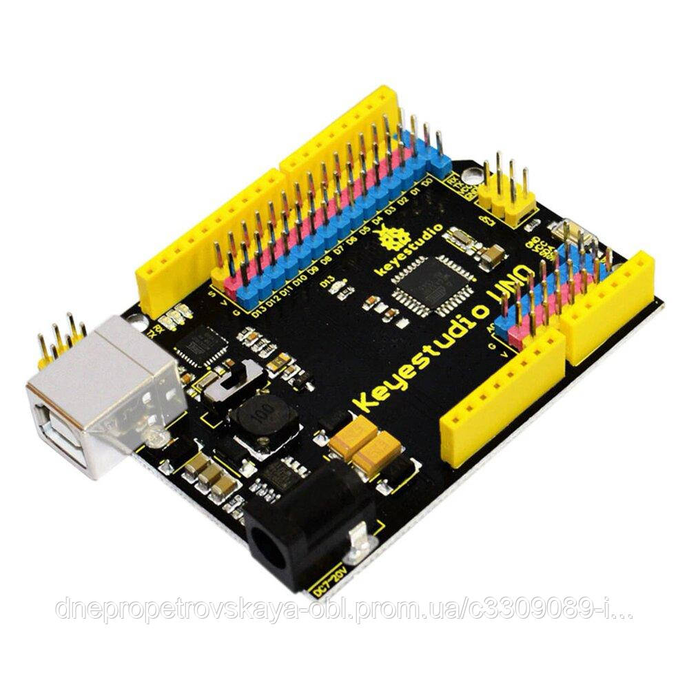 Keyestudio Arduino UNO R3 16U2/SMD, цена 410 грн — Prom.ua (ID#1385253034)