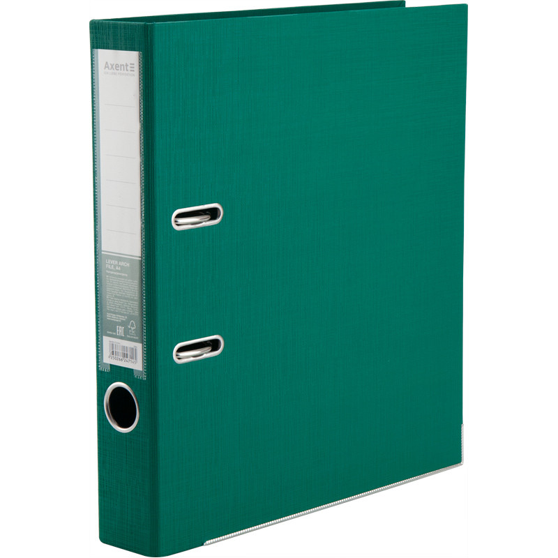 Купить Папка-реєстратор A4 "Axent" 5см №1721-04С-А Prestige+ двостор. (зелена)зібраний(1)(25 ...