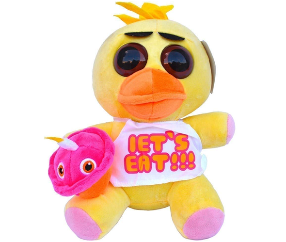 Мягкая игрушка Аниматроник Чика Пять ночей с Фредди 25 см Five Nights ...