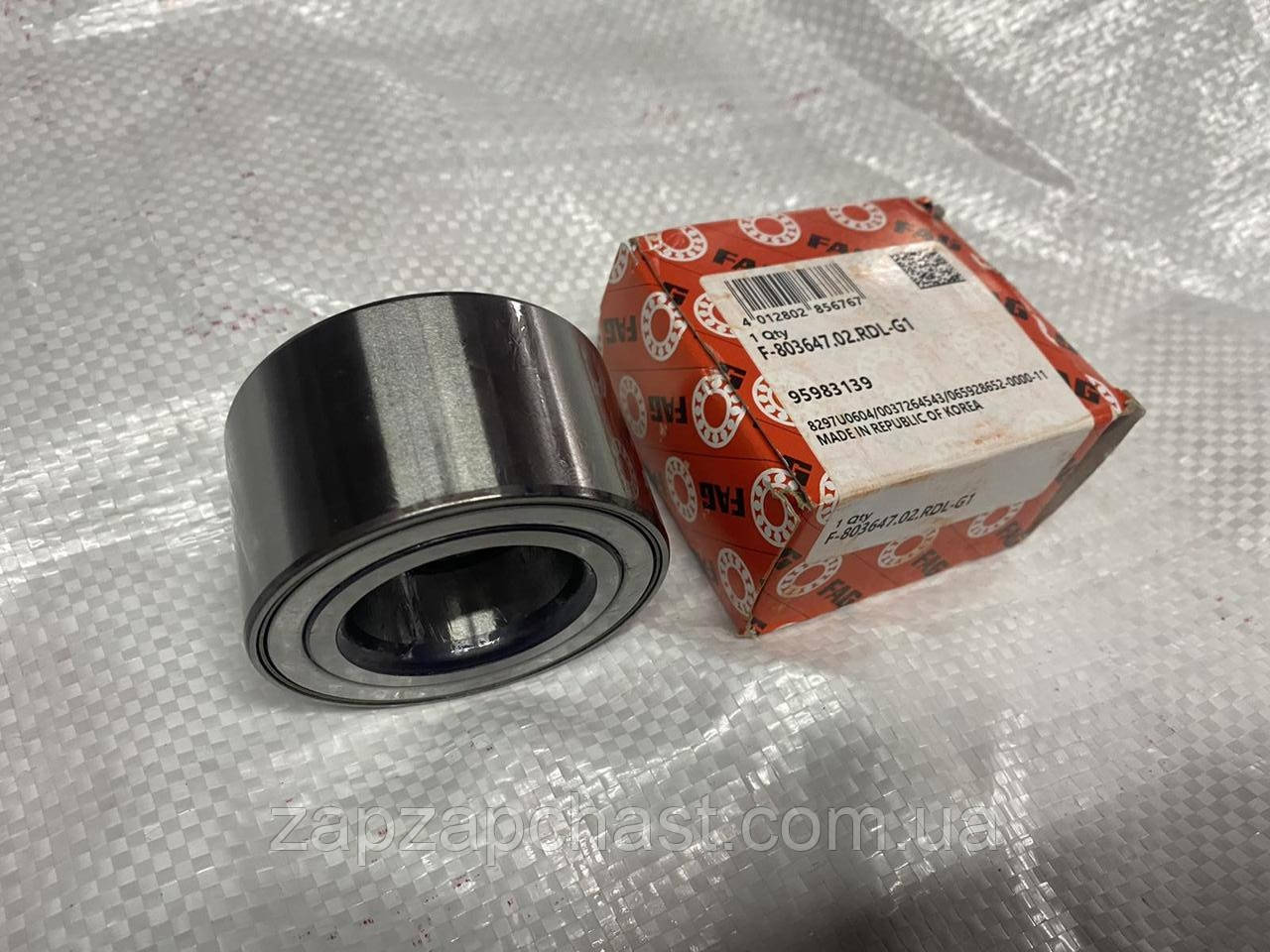 Купить Подшипник ступицы Chevrolet Aveo Авео передний FAG DT255237HL ...
