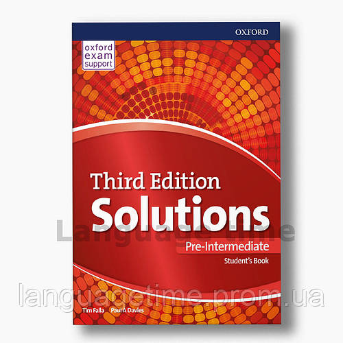 Купити Solutions Pre-intermediate (3rd edition) Student's Book, ціна ...