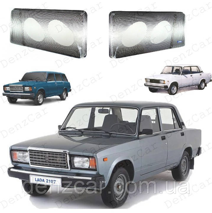 Защита Фар ВАЗ 2107,05,04 (овалы)/Накладки на Фары Ваз 2107,2105,2104 ...
