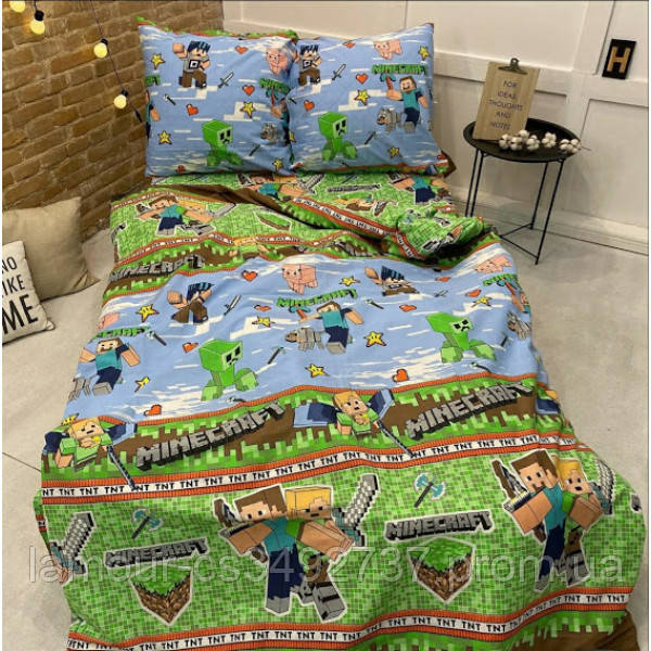 Купить Детская постель Майнкрафт (Minecraft), цена 930 грн — Prom.ua ...