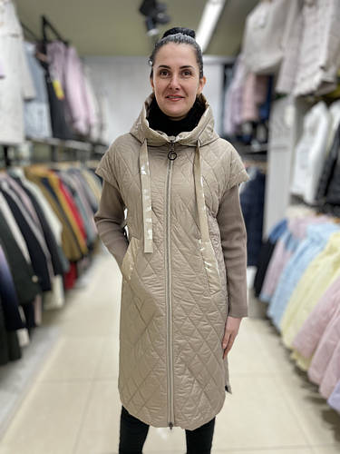 Куртка/жилет трансформер весна/осень Mishele 911-1N (ID#1578677145), цена: 3710 ₴, купить на Prom.ua