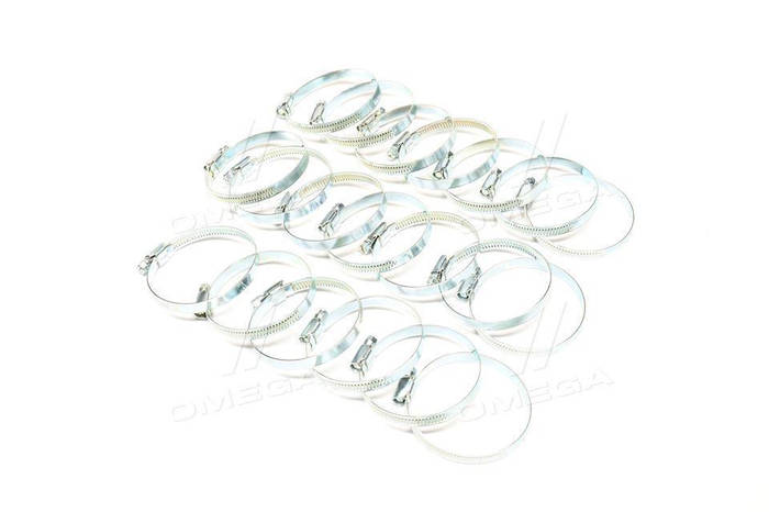 Хомут затяжний оцинкований 50-70мм. Germany-Тип, 1уп./20шт. ДК (ID ...