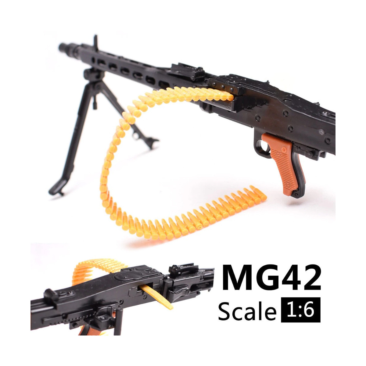 Модель MG 42 Сборная модель пулемета масштаб 1:6 (ID#1578946535), цена ...