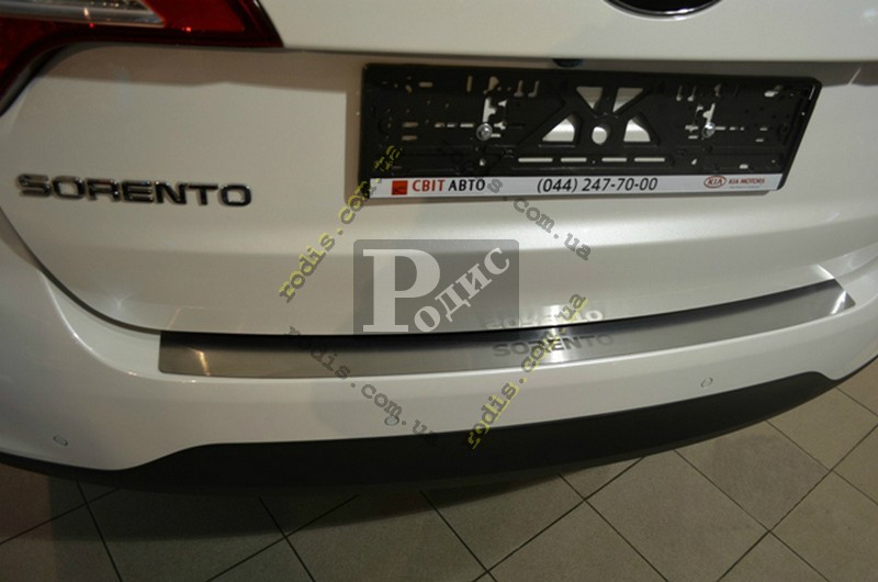 Купить Накладка на бампер "Premium" Kia Sorento II FL 2012-2014 - Киа ...