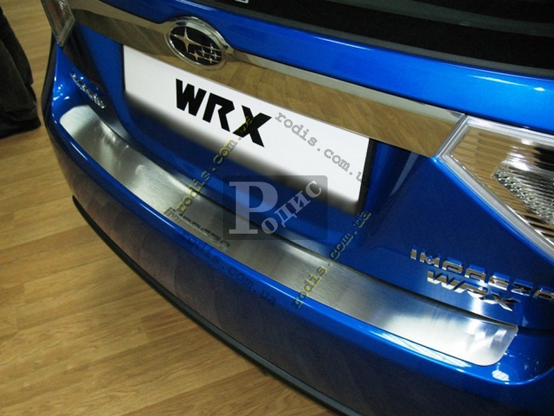 Купить Накладка на бампер "Premium" Subaru Impreza III 2007-2011 ...