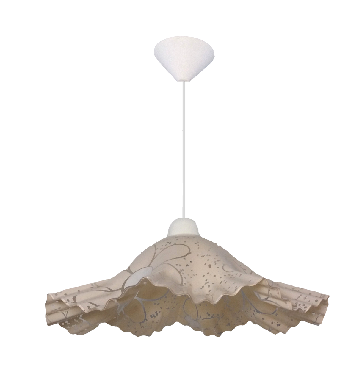 Купить Люстра на одну лампу подвесная в кухню пластиковая Ламбада4 ...