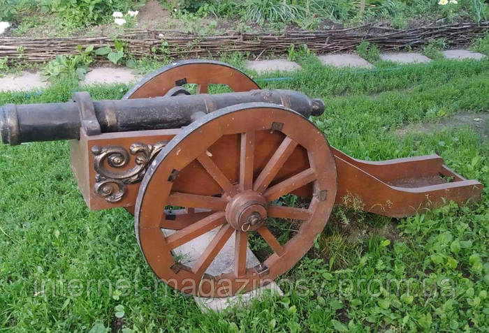 Чугунная "Пушка казацкая " макет -декор 1"1 " ТМ Украина"(вес - 80 кг ...