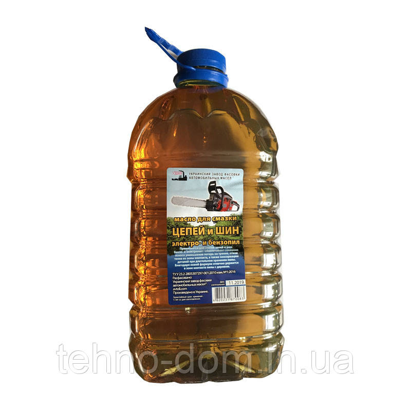 Купить Масло для смазки пильных цепей, шин 4лтр, цена 400 ₴ — Prom.ua ...