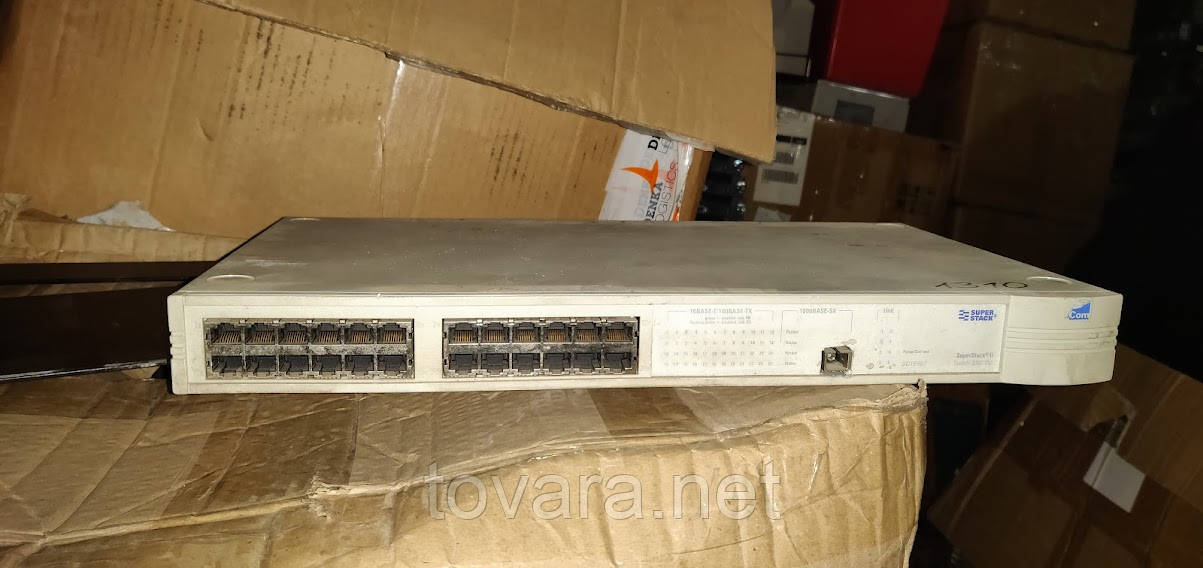 Коммутатор 3com SuperStack II Switch 3300 SM 3C16987 24port № 220401 ...