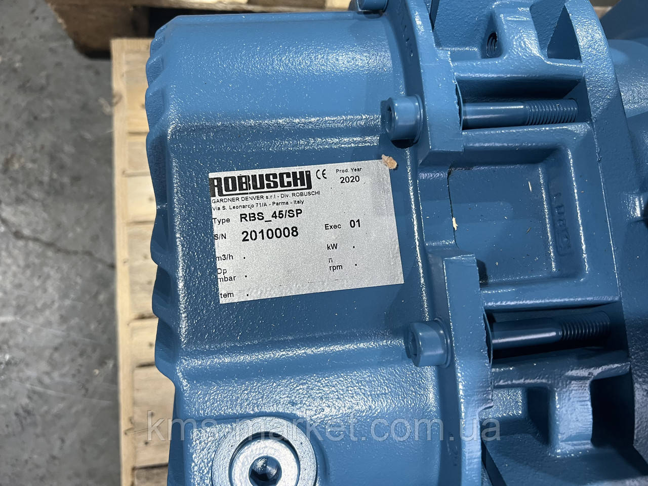 Купить Повітродувку, роторний блок RBS-45/F, RBS-45SP Robuschi в Сумах ...