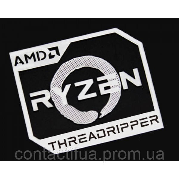 Наклейка AMD Ryzen Threadripper Chrome (metal), цена 79 грн — Prom.ua ...