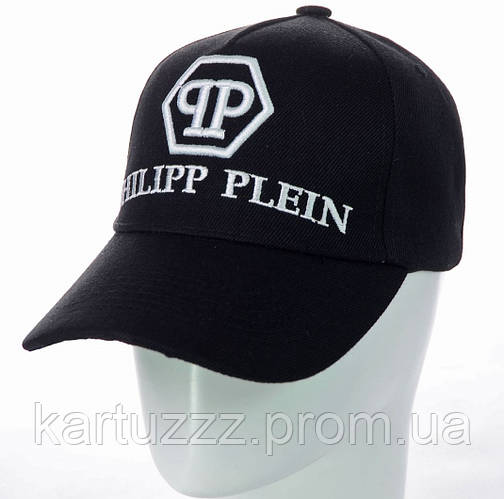 Купить Бейсболка кепка с эмблемой Филипп Плейн Philipp Plein черная на ...
