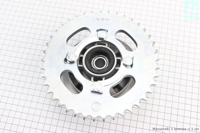 Loncin - JL200-68A Панель демпферна із зіркою 428-41Т в зборі (507546 ...