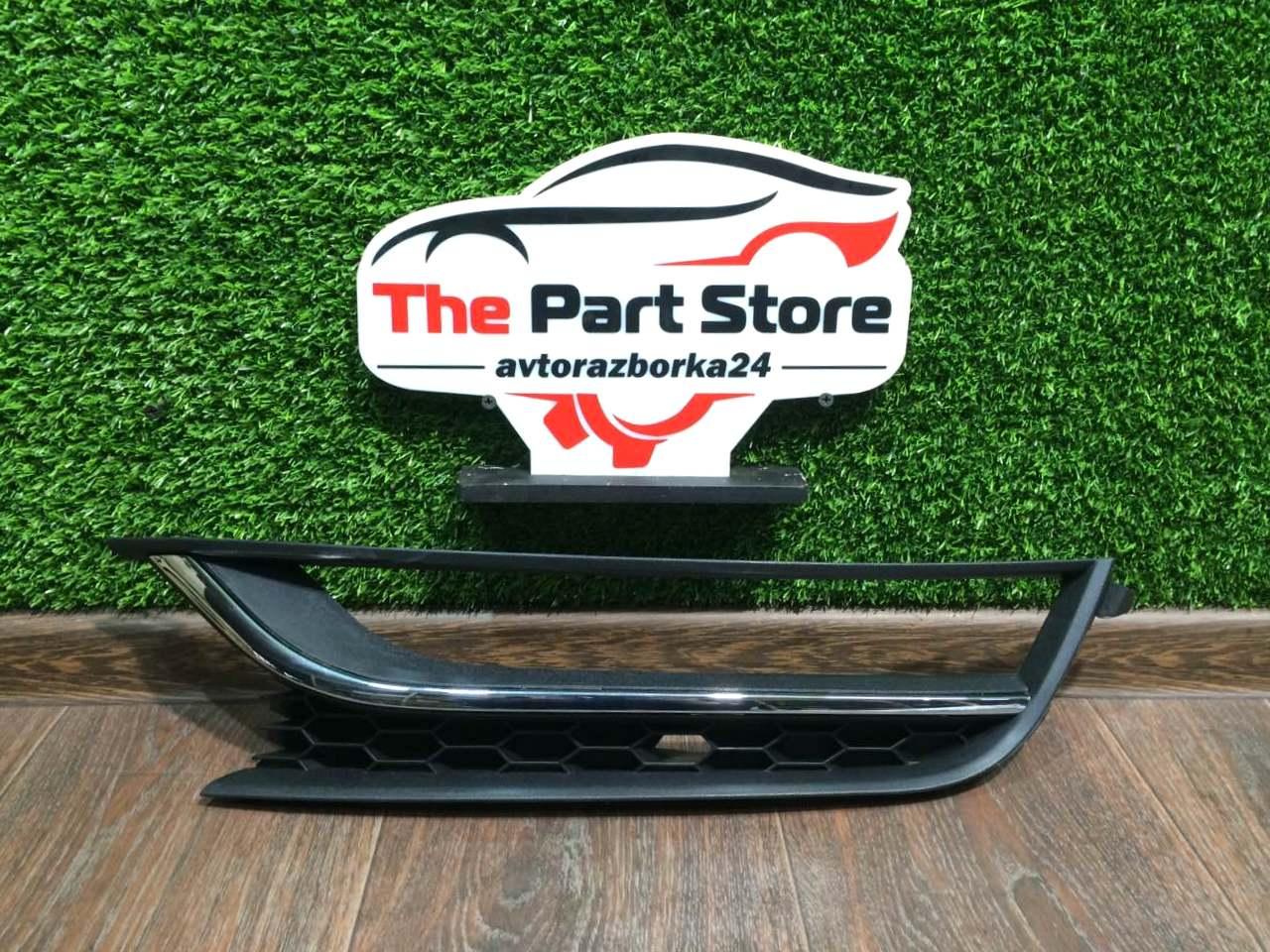 Решетка Переднего Бампера Левая Новая Volkswagen Passat B7 USA ...