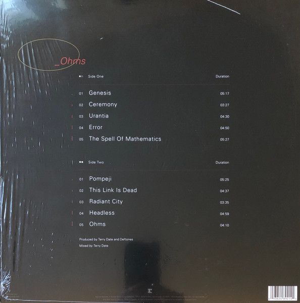 Купить Deftones Ohms (Vinyl, виниловая пластинка), цена 870 ₴ — Prom.ua ...