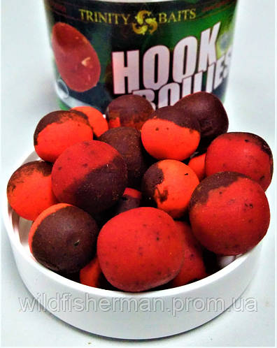 Купити Бойли вар. насадочні Trinity Baits Bleck pepper-Robin red 14, 16мм 100г, ціна 92.40 грн ...