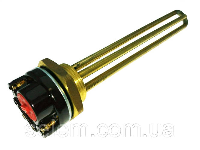 Тэн с терморегулятором 3000 Вт / 220В. резьбовой 1.1\4. Китай. (ID ...