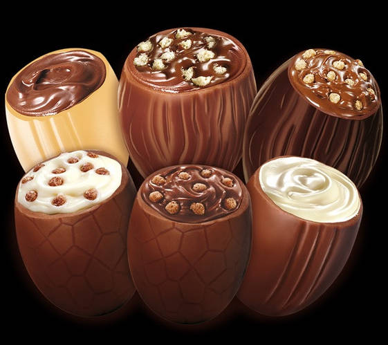 Конфеты Сокадо Пралине из Молочного и Черного Шоколада Socado ...