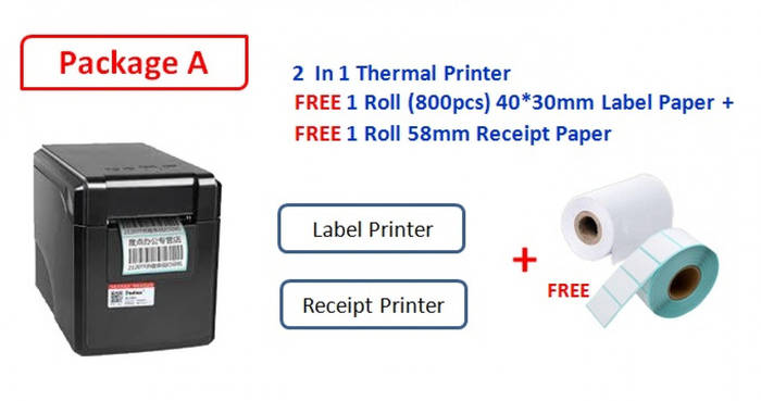 Купити Чаково-етиковий принтер GP-2120TF USB+RS232, ціна 4255 ₴ - Prom.ua (ID# 339489385)