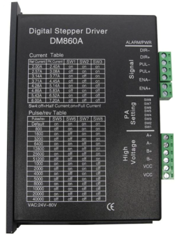 Драйвер крокового двигуна DM860A (7.2А), ціна: 3030 ₴, купити на Prom.ua